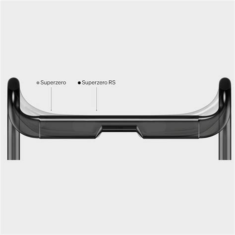 Deda Superzero Rs Aero Dcr Carbon Handlebar Silver Bikeinn