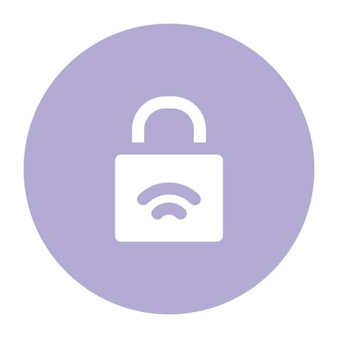 Trendy Wifi Security 8750465 Vector Art At Vecteezy