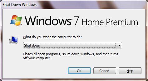 How To Display Classic Shut Down Dialog Box In Windows I Have A PC