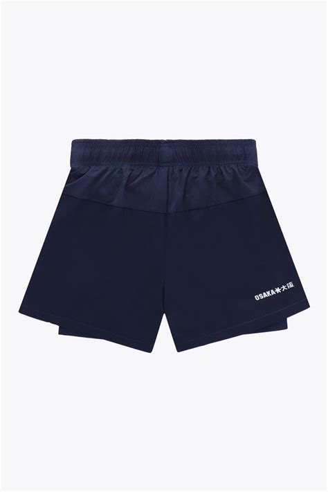 Osaka Men 2 In 1 Shorts Navy Navy Xxl Navy Stretch Shorts For