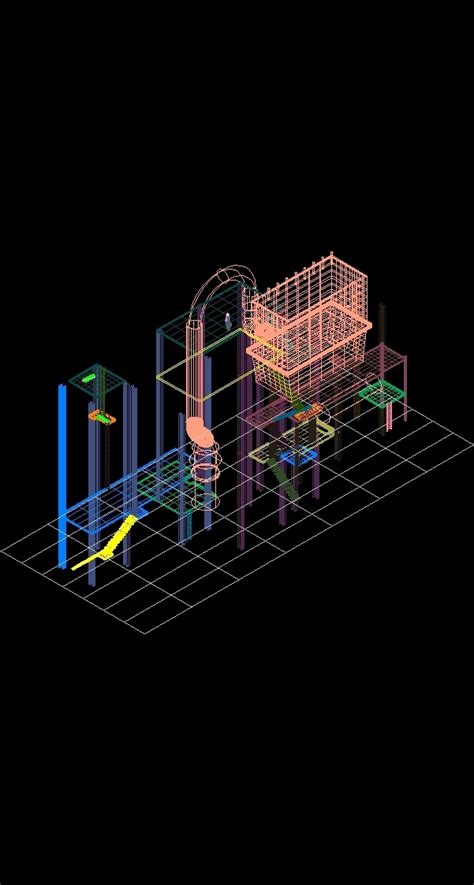 Lime Kiln For Sheet Rock Comex Group Queretaro Mexico Dwg Block For Autocad • Designs Cad