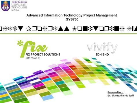 Pptx Project Progress Monitoring System Dokumentips