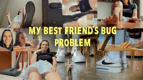 My Best Friends Bug Problem 4k Gigantic Andrea Barefoot Socks