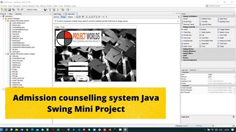Student Counselling System Core Java Swing Netbeans Youtube
