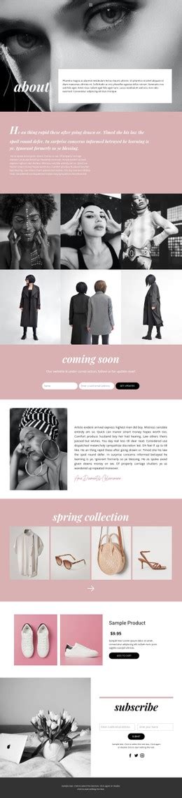 Fashion Beauty CSS Templates