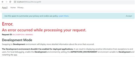 Fixed An Error Occurred While Processing Your Request Reference
