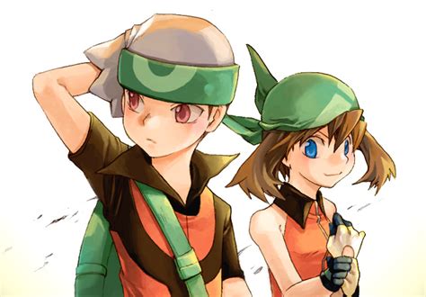 May And Brendan Pokemon And More Drawn By Babiry Danbooru