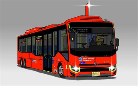 Modernized Bikini Bottom Bus Rspongebob