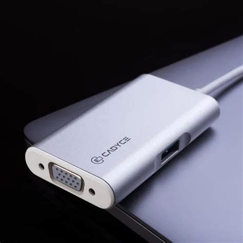 Cadyce USB C VGA Multi Port Adapter Model Name Number Ca Cvm For Desktop At Rs 3500 In Mumbai