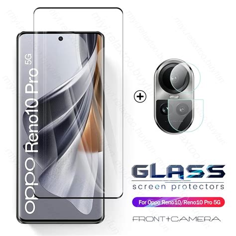 2to1 19d Curved Tempered Glass Case For Oppo Reno10 Reno 10 Pro 5g