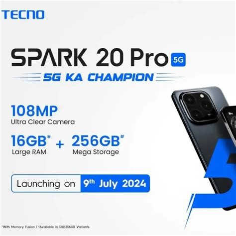 Tecno Spark 20 Pro 5G S India Launch Date Announced Full Specifications And Features