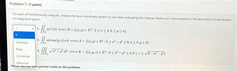 solved problem 7 1 ﻿point for each of the following