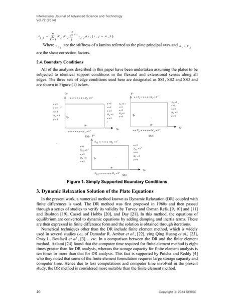 Verification Of Dynamic Relaxation Dr Method In Isotropic Orthotropic And Laminated Plates