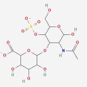 Chondroitin Sulfate B Sodium Salt C14h21no15s 2 Cid 53420572 Pubchem