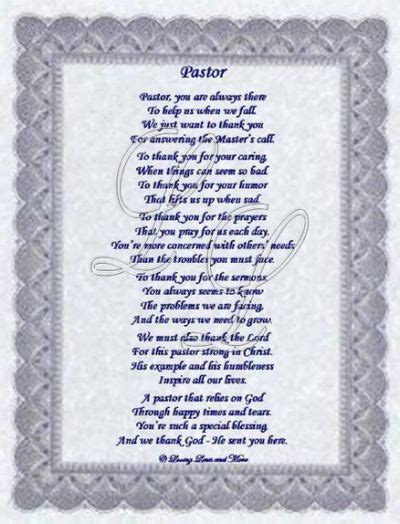 Pastor Happy Anniversary Quotes Beautiful Pastor Poem Pastor