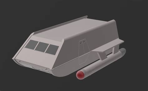 Stl File Star Trek Tos Shuttle ⭐・3d Printer Model To Download・cults