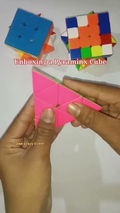 Unboxing A Pyraminx Cube Cube New Shorts Minecraft Cubecraft Cuber Kingofcuber Viral