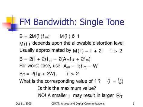 Ppt Fm Generation And Detection Powerpoint Presentation Free