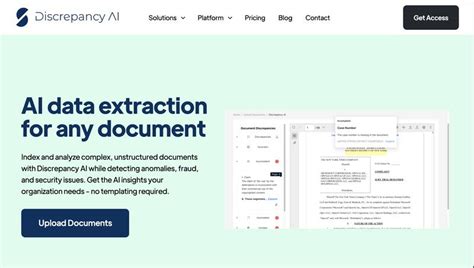Discrepancy Ai Convert Financial Document Into Structured Data And Insights Discrepancy Ai