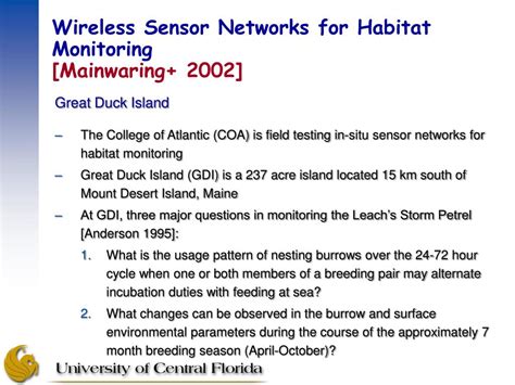 Ppt Introduction To Wireless Sensor Networks System Architecture Of