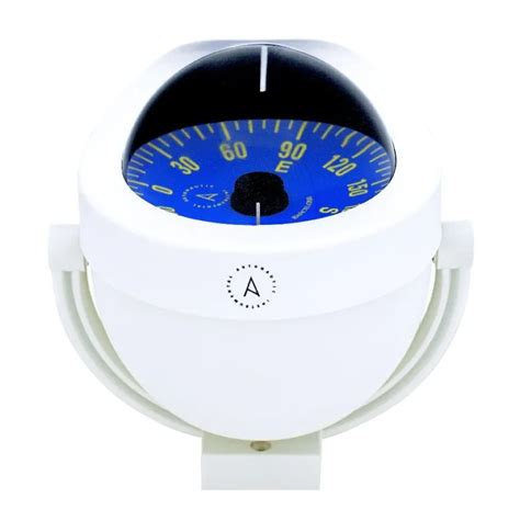 Bracket Mount Compass 85 Mm White Blue C12 Series Autonautic