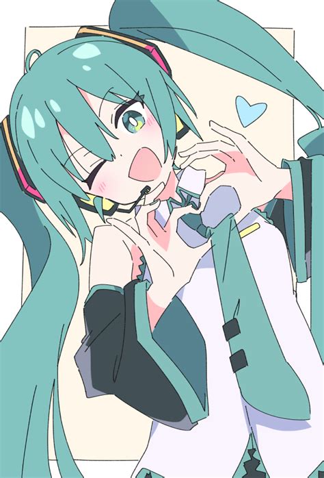 Hatsune Miku Vocaloid Drawn By Ixy Danbooru