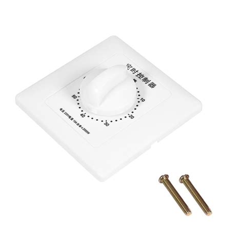 AC 220V Timer Switch With Mounting Screws High Power Countdown Timer Switch Mechanical Pump