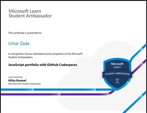 umar zada on linkedin javascript experience coding event github gratitude codespaces…