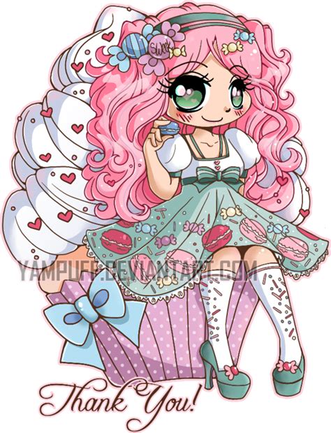 Thank You Chibi Commission On Deviantart