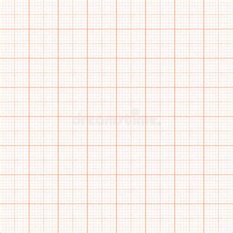 Texture Of Orange Graph Paper Stock Illustration Illustration Of