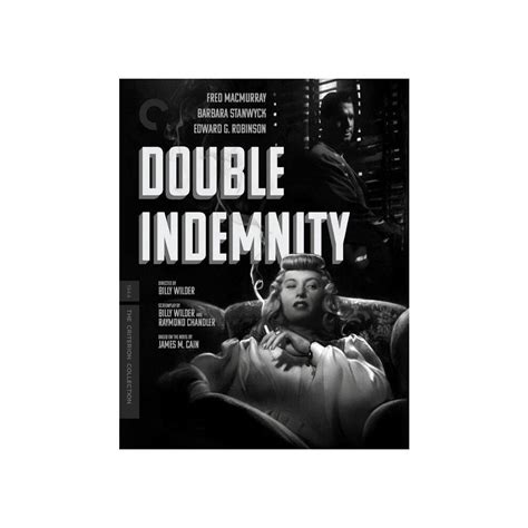 Double Indemnity Blu Ray Criterion Collection 1944 Black Hills