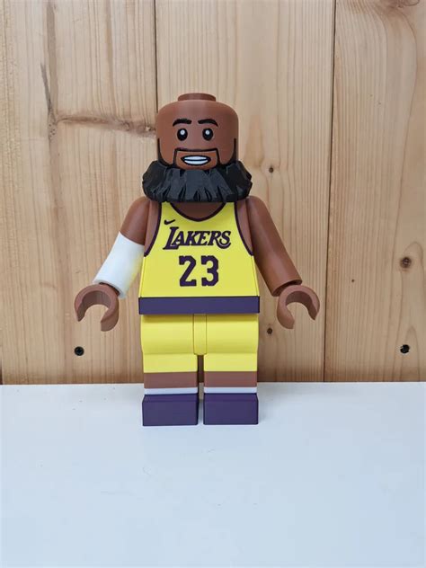 Big Brick Lebron James Free 3d Print Model Makerworld