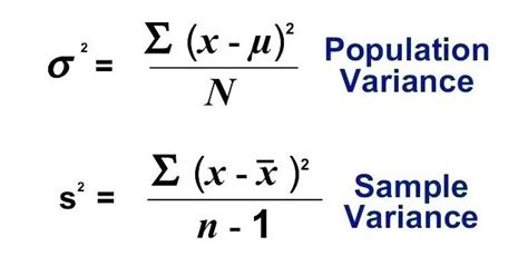 What Is Variance In Statistics Definition Formulas And Applications