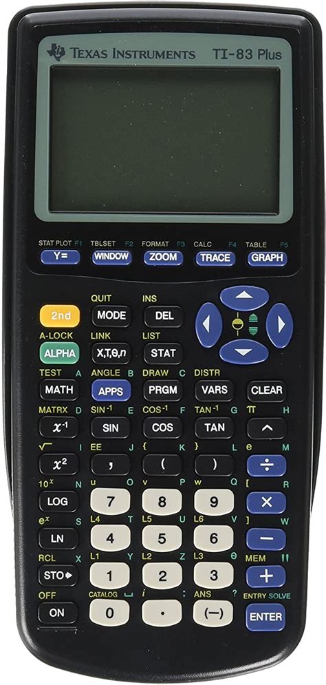 texas instruments ti 83 plus graphing calculator ti83 office equipment