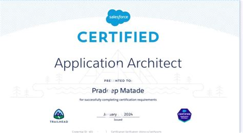 Pradeep Matade On Linkedin Salesforcearchitect Salesforcecertification 27 Comments