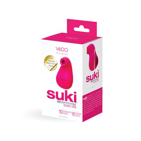 Vedo Suki Rechargeable Sonic Vibe Foxy Pink