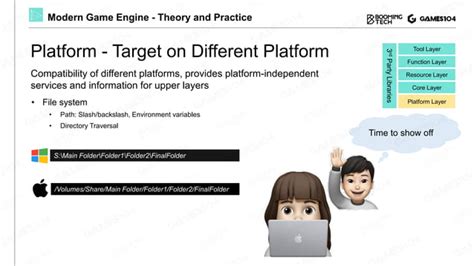 Lecture 02 Layered Architecture Of Game Engine Games104 Modern Game Engine Theory And