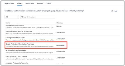 Faqs Zoho Crm Integration With Zoho Projects