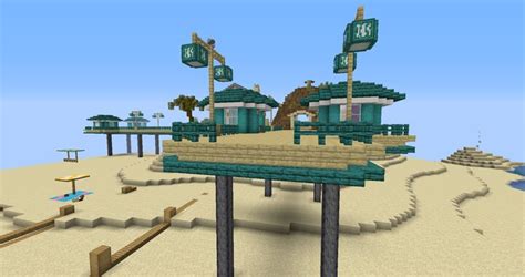 Pier On Sea Minecraft Map