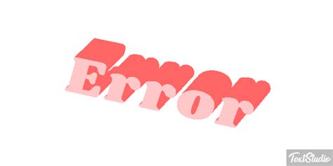 Error Word Animated  Logo Designs