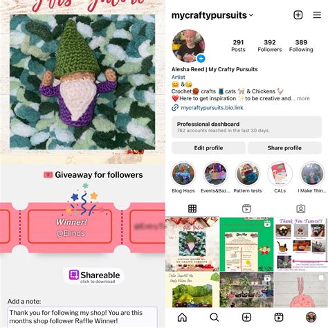monthly shop follower pattern raffle giveaway goodvibes ribblr community