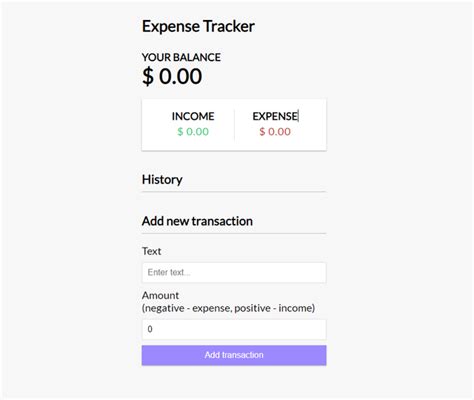 GitHub JavierCavalli Expense Tracker React Main