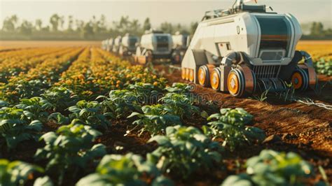 Autonomous Robots Maintaining Modern Field For Efficient Plant Growth