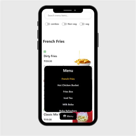 Menumaster Interactive Mobile First Restaurant Menu Plugin For Woocommerce Wordpress Plugin