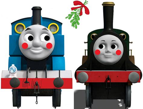 Thomas And Emily Under The Mistletoe By Milliefan92 On Deviantart
