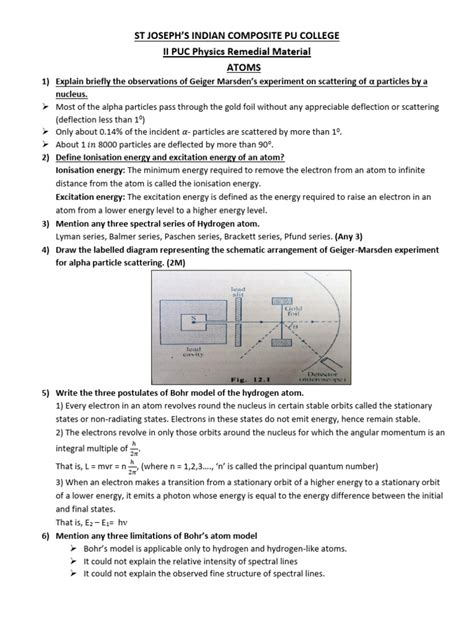 Ii Puc Remedial Notes Pdf Electrical Resistivity And Conductivity