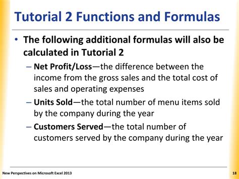Ppt Excel Tutorial 2 Formatting Workbook Text And Data Powerpoint