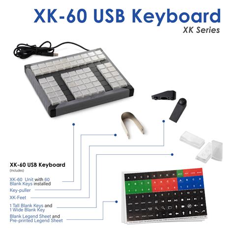 X Keys Usb Programmable Keypads And Keyboards 60 Key Xk 60 On Galleon Philippines