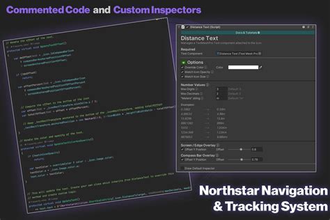 Northstar Navigation And Tracking System Compass Radar Screen And Edge Overlay Gui Tools