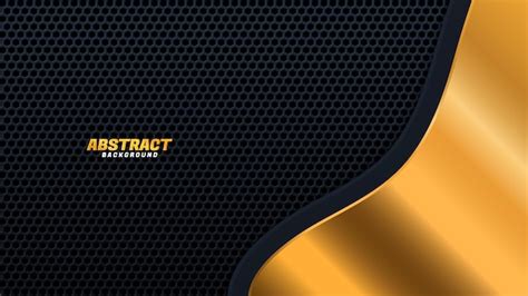 Premium Vector Dark Abstract Background With Black Overlap Layers